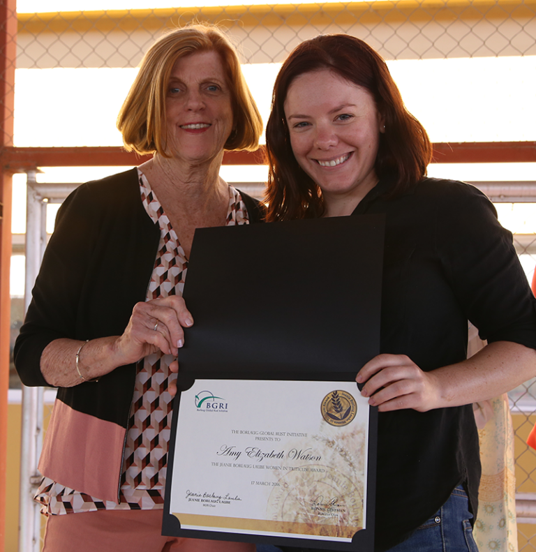 Amy Watson - BGRI - Borlaug Global Rust Initiative