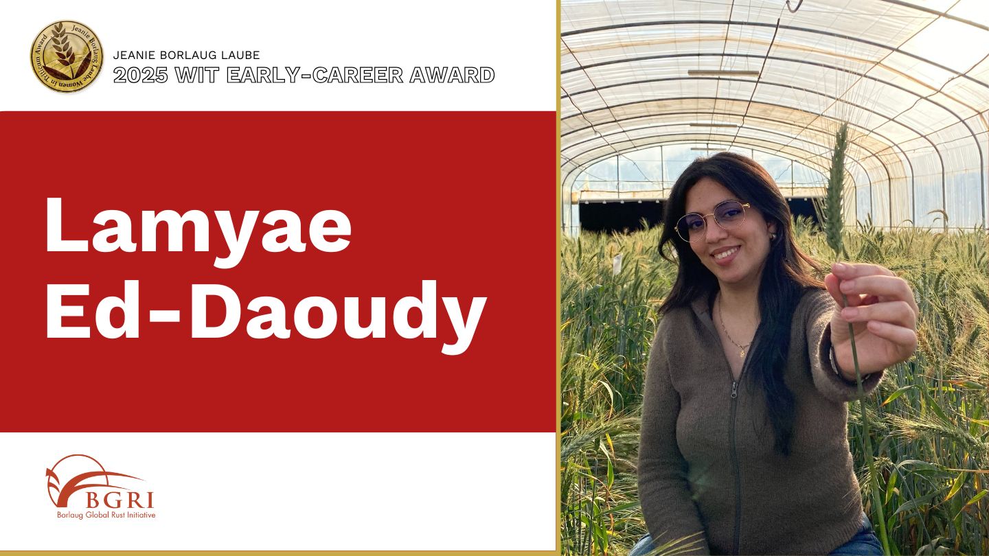 Lamyae Ed-Daoudy - BGRI - Borlaug Global Rust Initiative